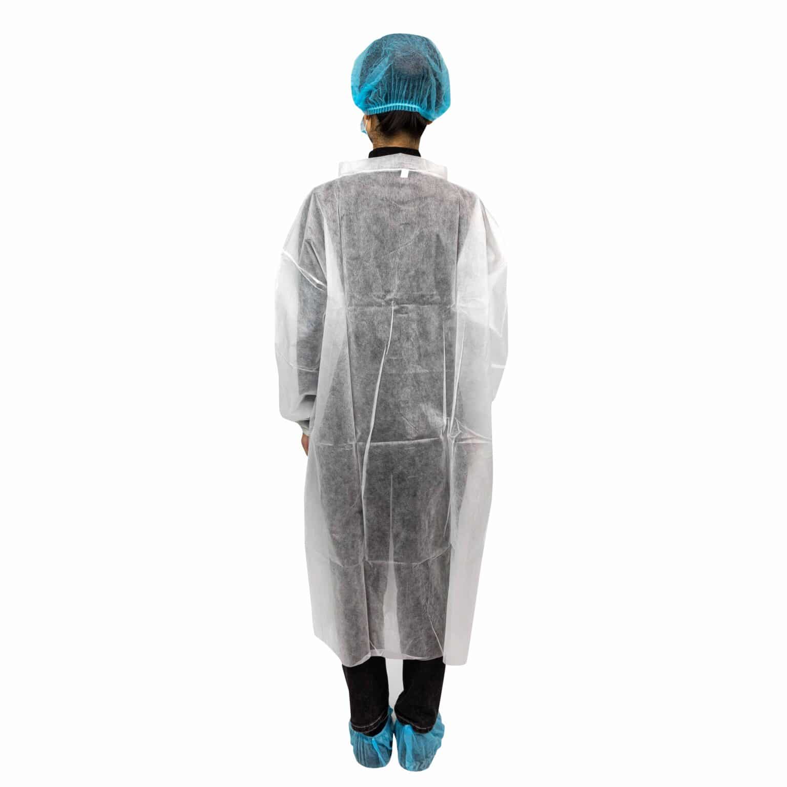 Lab Coats | Disposable PP non-woven lab coat - YouFu Medical