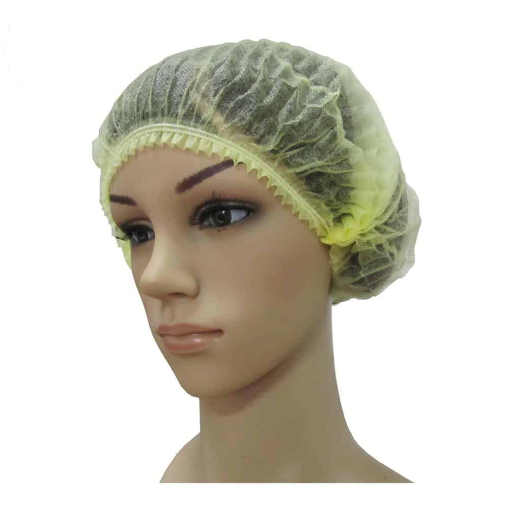 Disposable Non Woven Clip Cap - Non toxic pp material