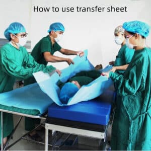 Disposable patient transfer slide sheet with handles - YouFu Medical