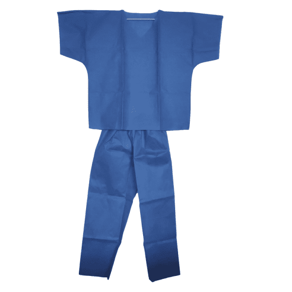 Pajamas And Sscrub Suits Disposable Non Woven Pajamas Scrub Suit