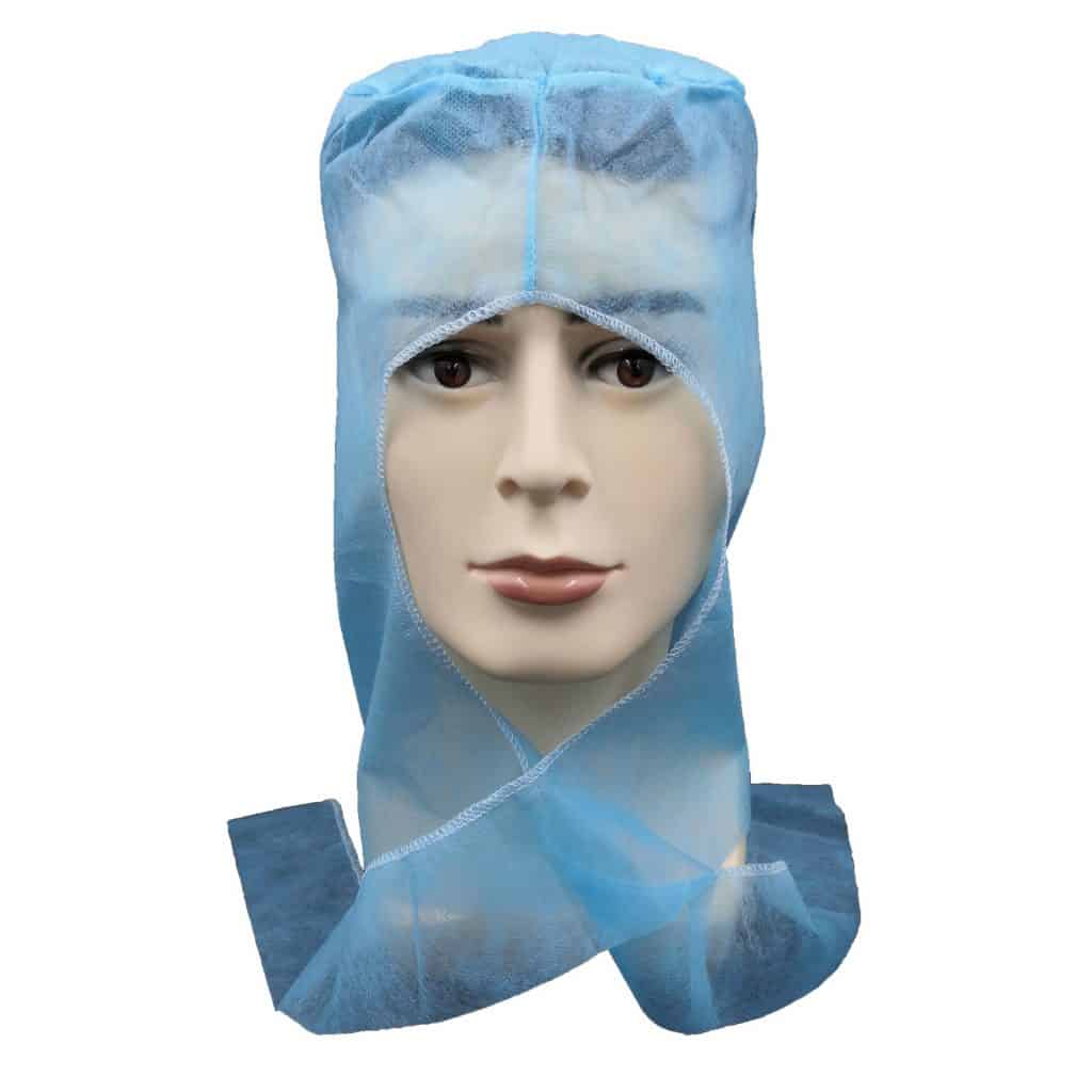 Astronaut Cap - Disposable non woven astronaut cap with ties