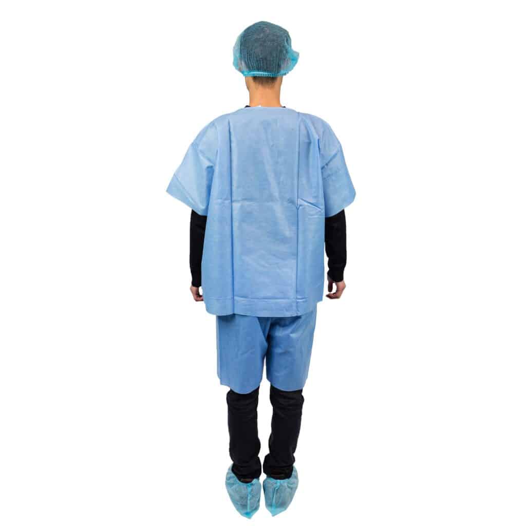 Pajamas And Sscrub Suits Disposable Non Woven Pajamas Scrub Suit