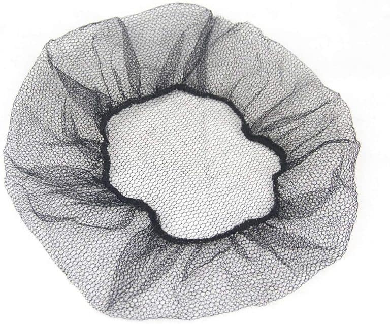 Cool & Breathable Hairnets: Nylon Mesh, Elastic Opening, Snug Fit