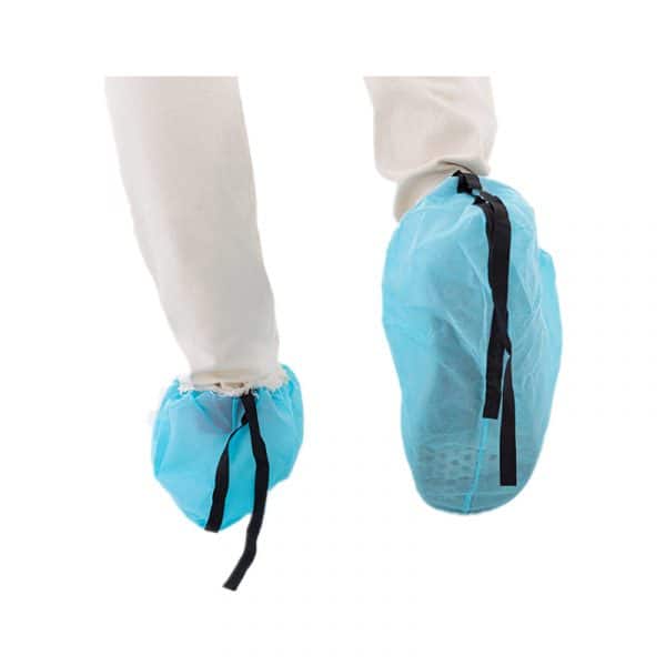 Disposable Machine-Made Shoe Cover w/Anti-Static & Conductive Strip ...