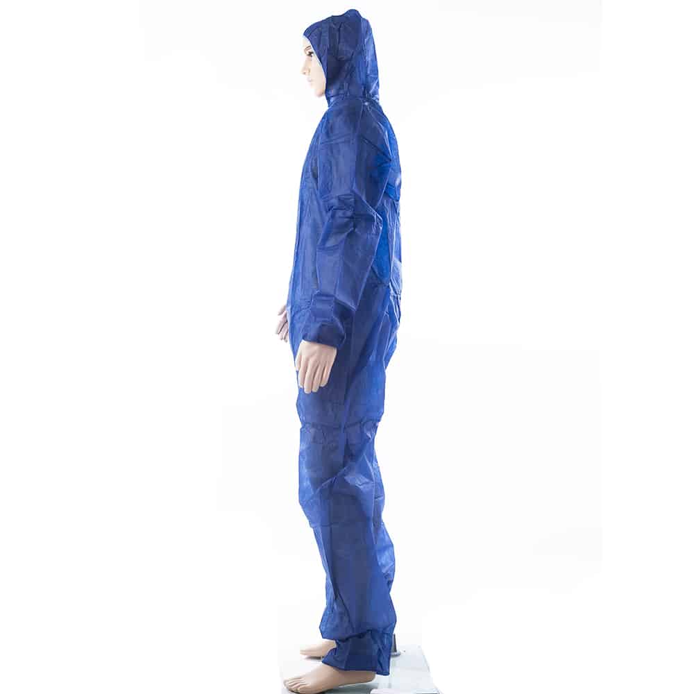 Dark blue disposable PP daily protective coverall - YouFu Medical ...