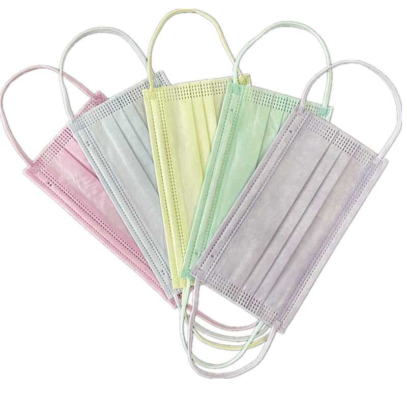 TYPE II Disposable fashion face mask with macaron color - YouFu Medical