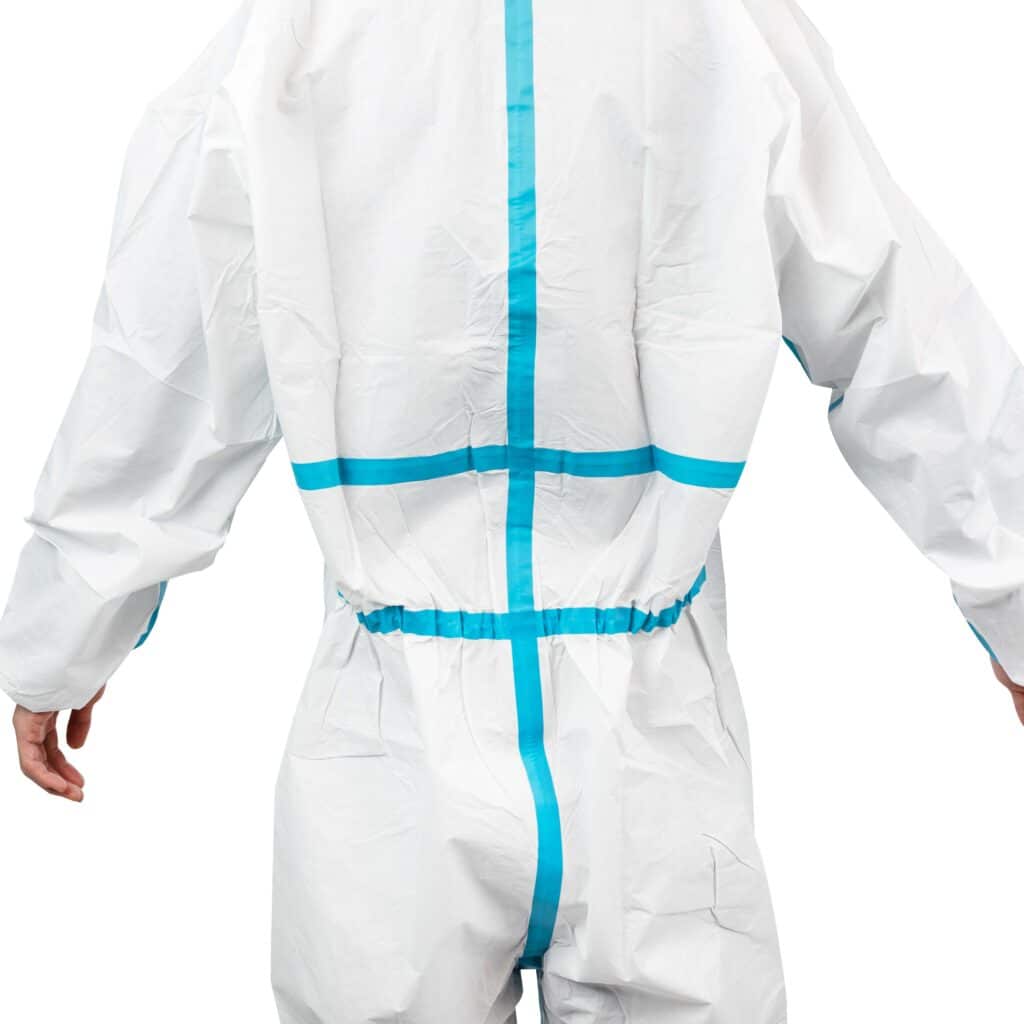 Disposable Medical Coverall with Blue Tapes - YouFu Medical