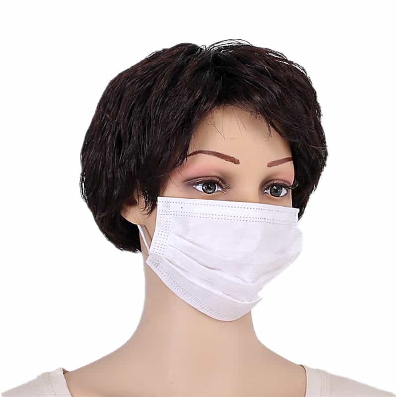 High quality disposable 3ply face mask white color - YouFu Medical ...