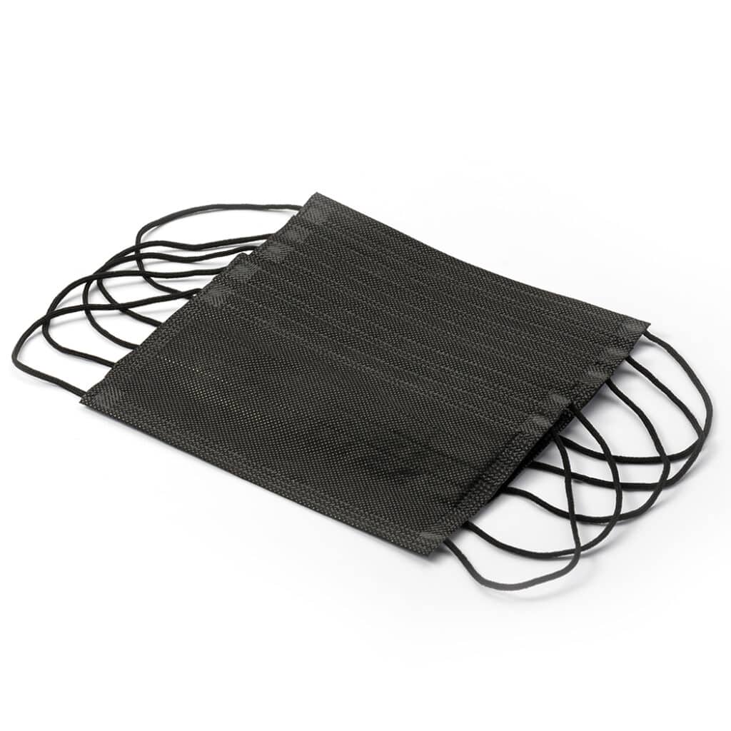 Stay Stylishly Safe w/Our Disposable All Black Face Masks: High-Quality ...