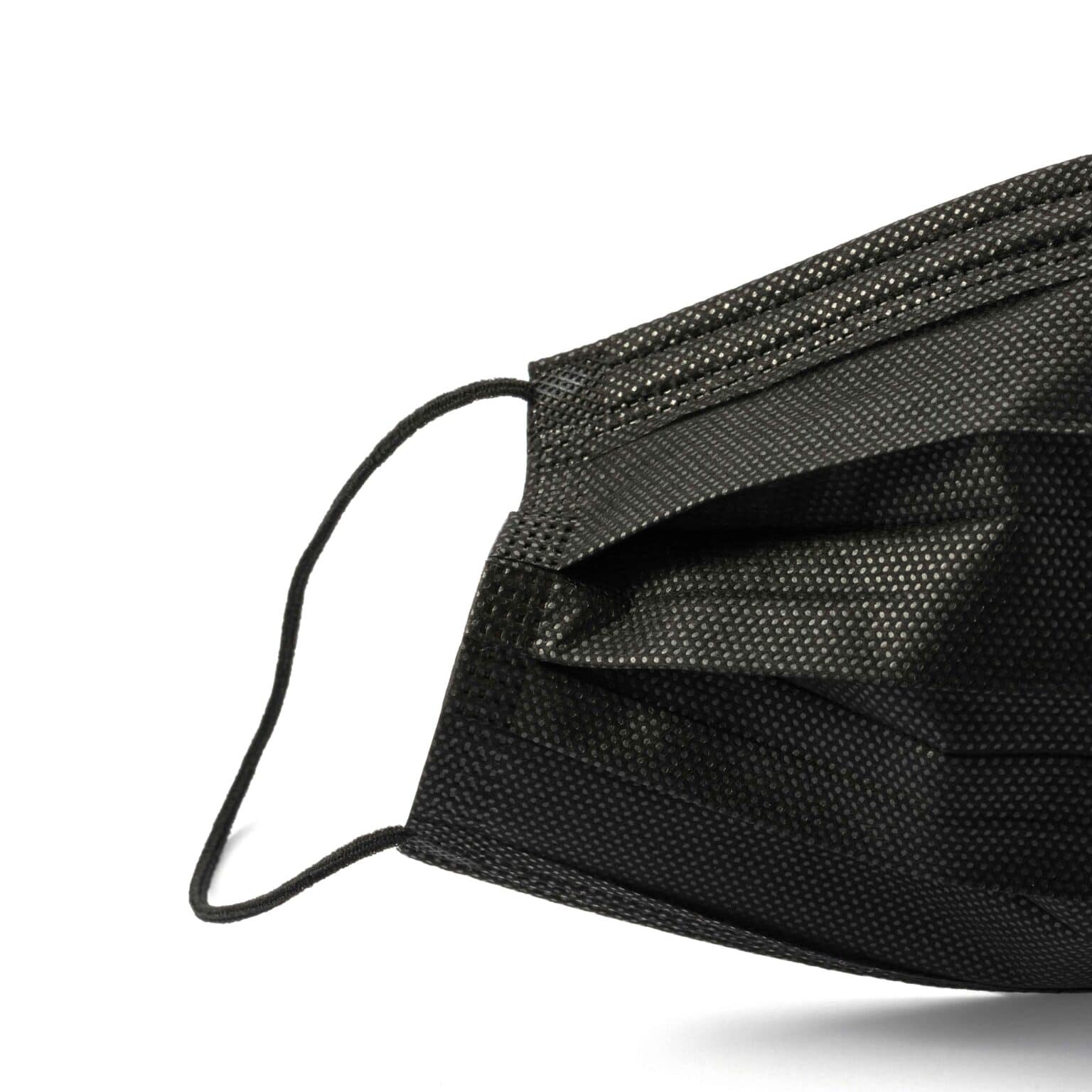 Stay Stylishly Safe w/Our Disposable All Black Face Masks: High-Quality ...