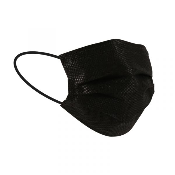disposable black face mask with ear loop - YouFu Medical -China ...
