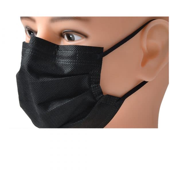 disposable black face mask with ear loop - YouFu Medical -China ...