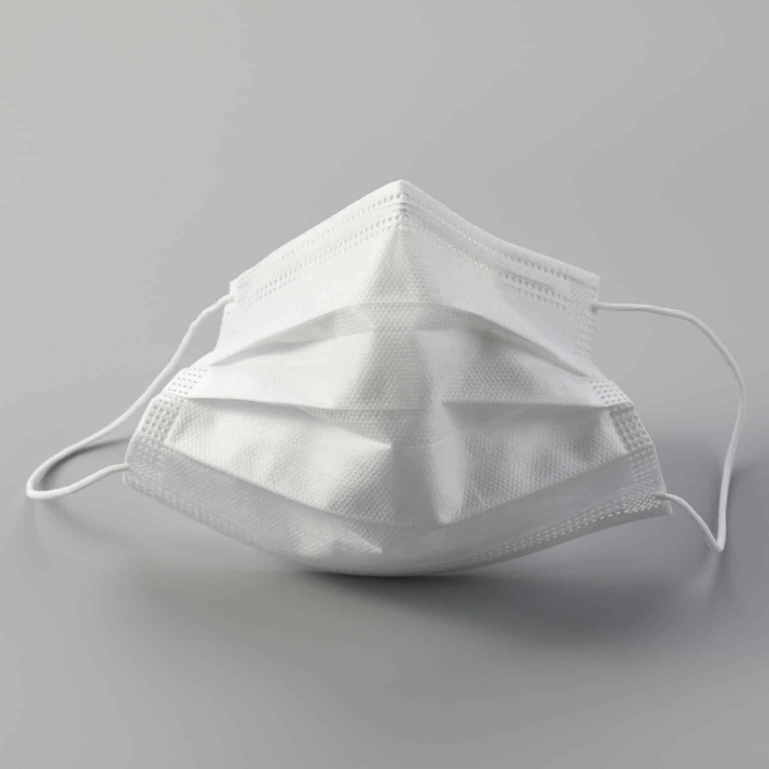 Protect Yourself & Others: White Protective Mask TYPE II, BFE ≥98%, PFE≥98%