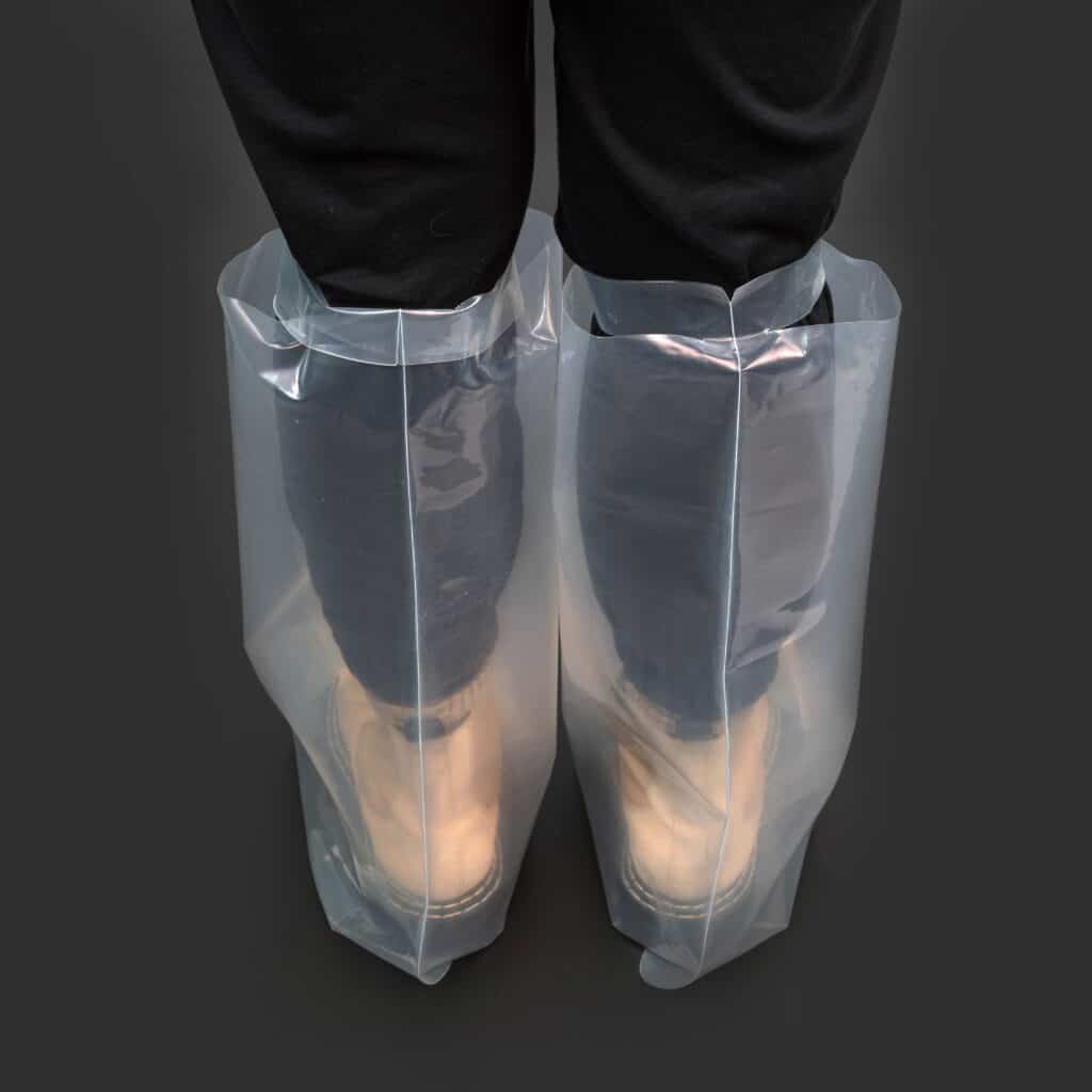 Discover Heavy Duty PE Boot Covers: Durable, Waterproof & Secure Fit.