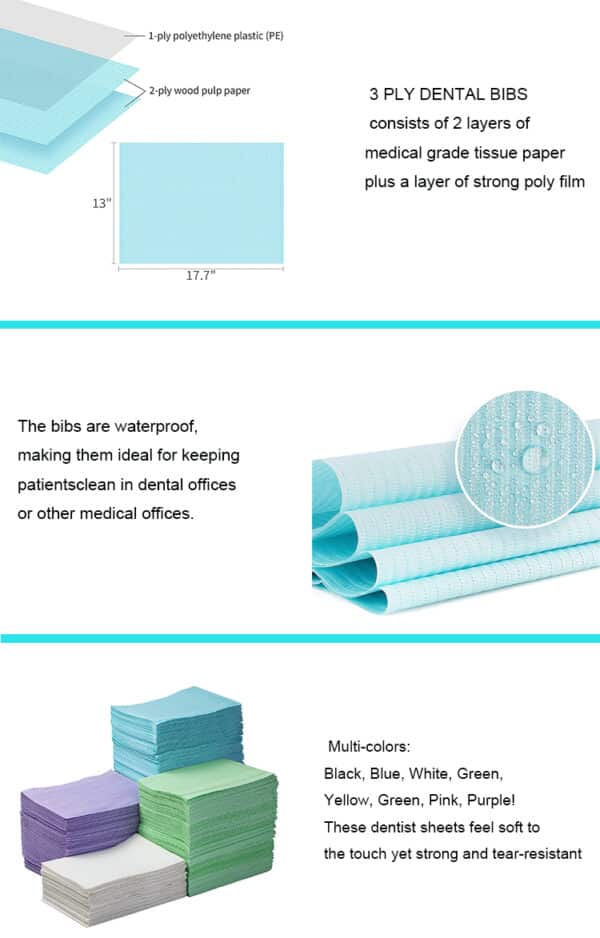 A Comprehensive Guide to Choosing and Using Disposable Dental Bibs ...