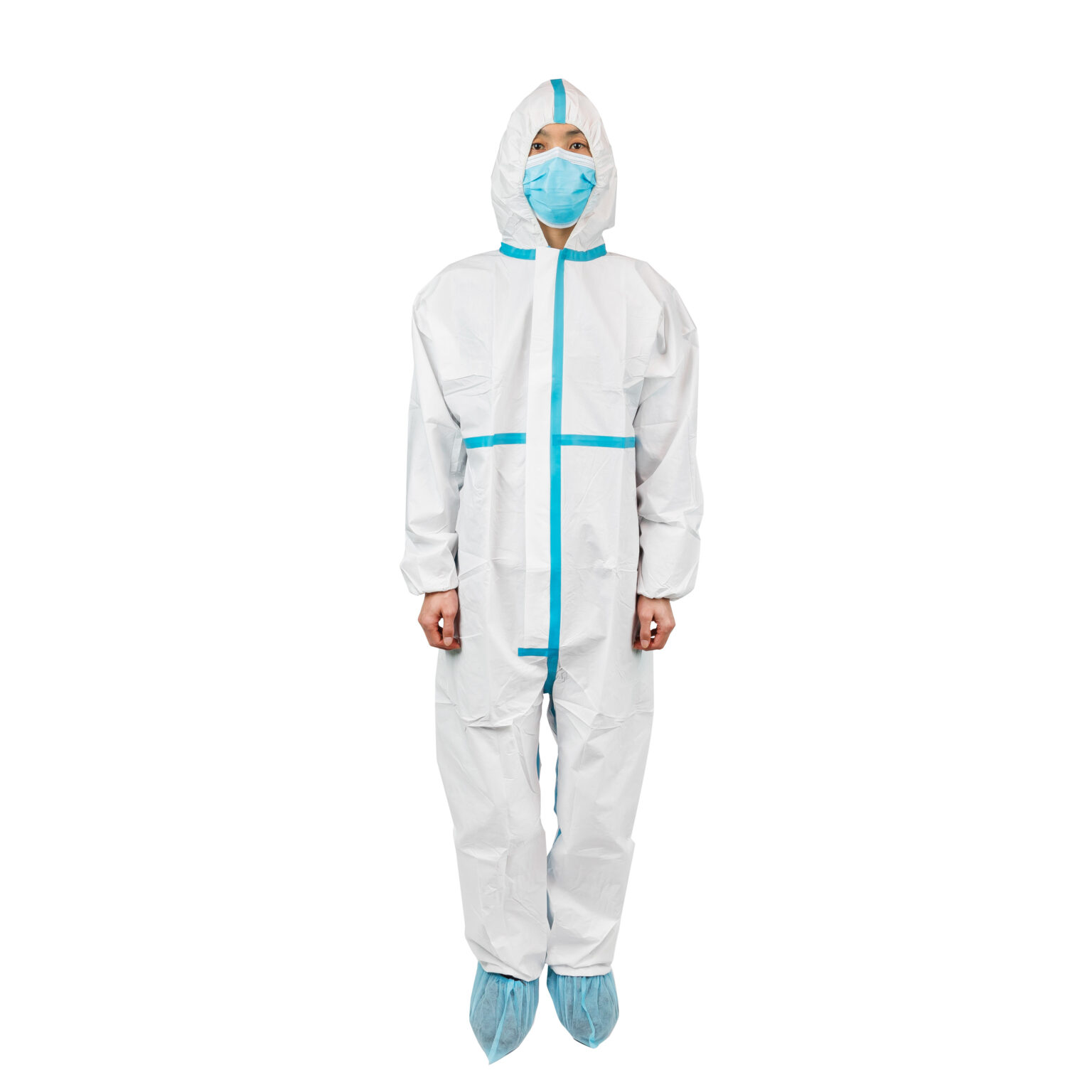 White disposable chemical suit - YouFu Medical -China disposable ...